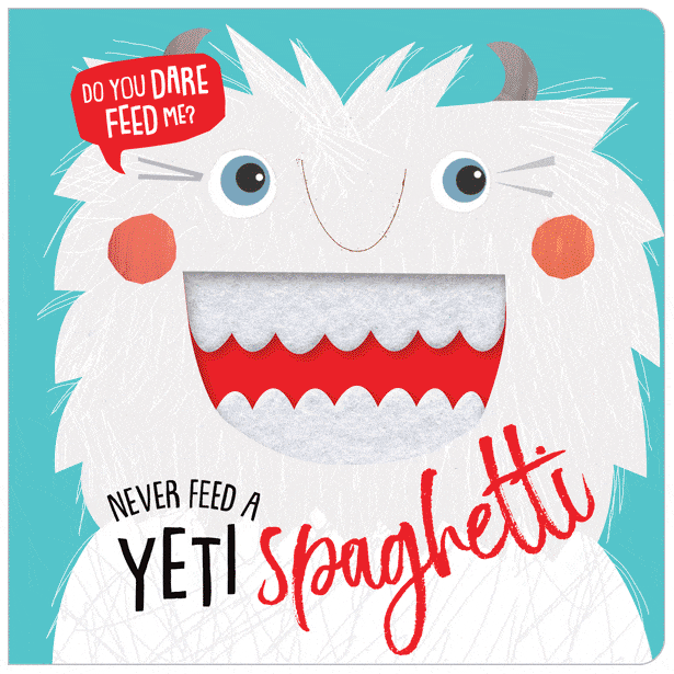 MBI Board Book - Never Feed a Yeti Spaghetti – Jump! The BABY Store