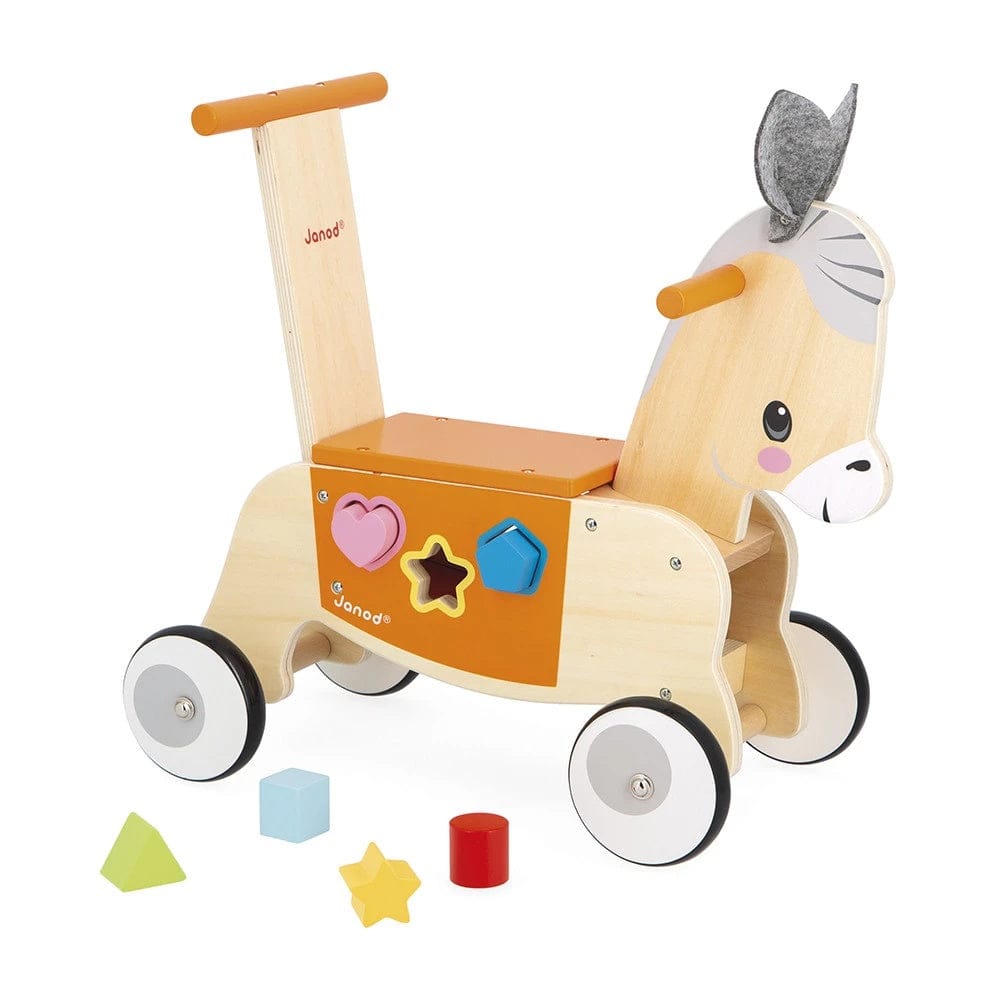 Janod Wooden Donkey Carrier - Ships from Ontario – Jump! The BABY Store
