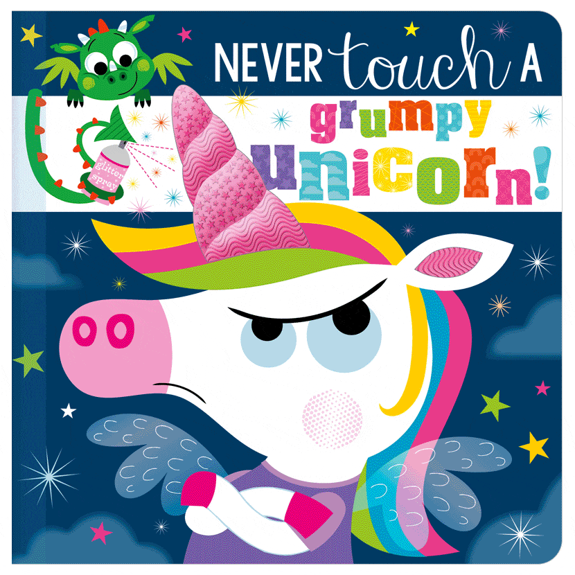 MBI Board Book - Never Touch a Grumpy Unicorn - Ships from Ontario – Jump! The BABY Store