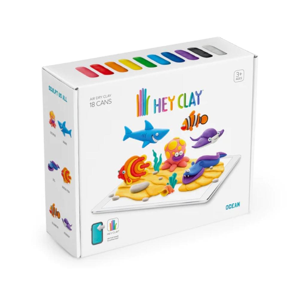 Hey Clay Modeling Clay Box - Ocean Creatures - Ships from Ontario