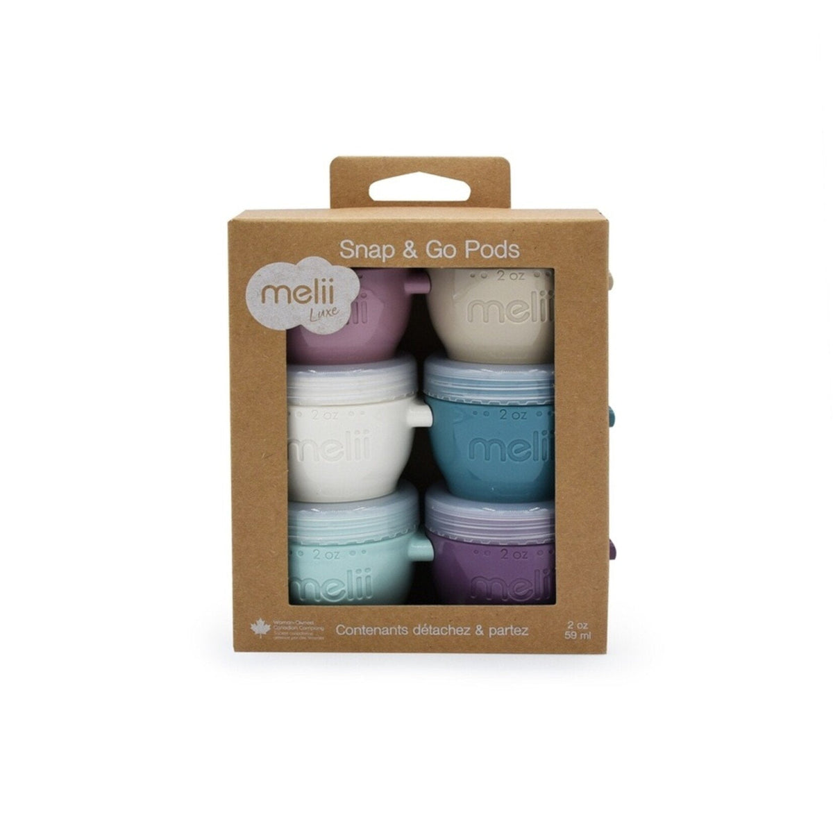 Melii Luxe Snap & Go Pods 2Oz – Jump! The BABY Store