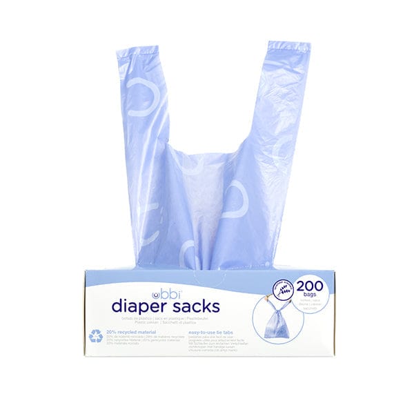 Ubbi Plastic Diaper Sack 200 Bags - Ships from Ontario – Jump! The BABY ...