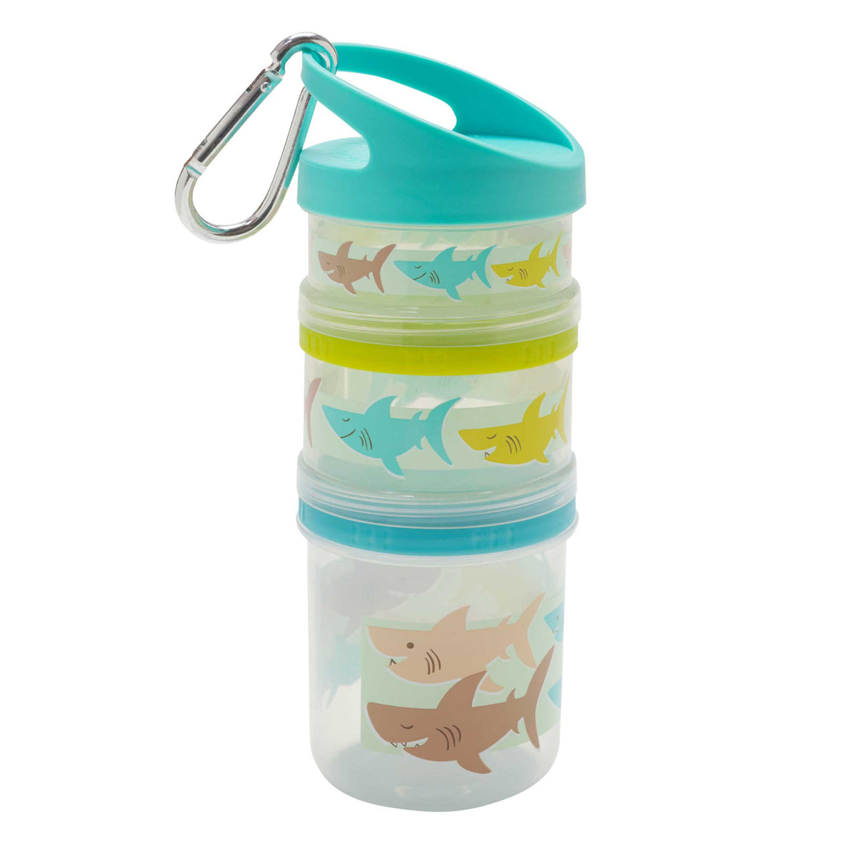 Sugarbooger Twist & Snack Stacker - Smiley Shark - Ships from Ontario ...