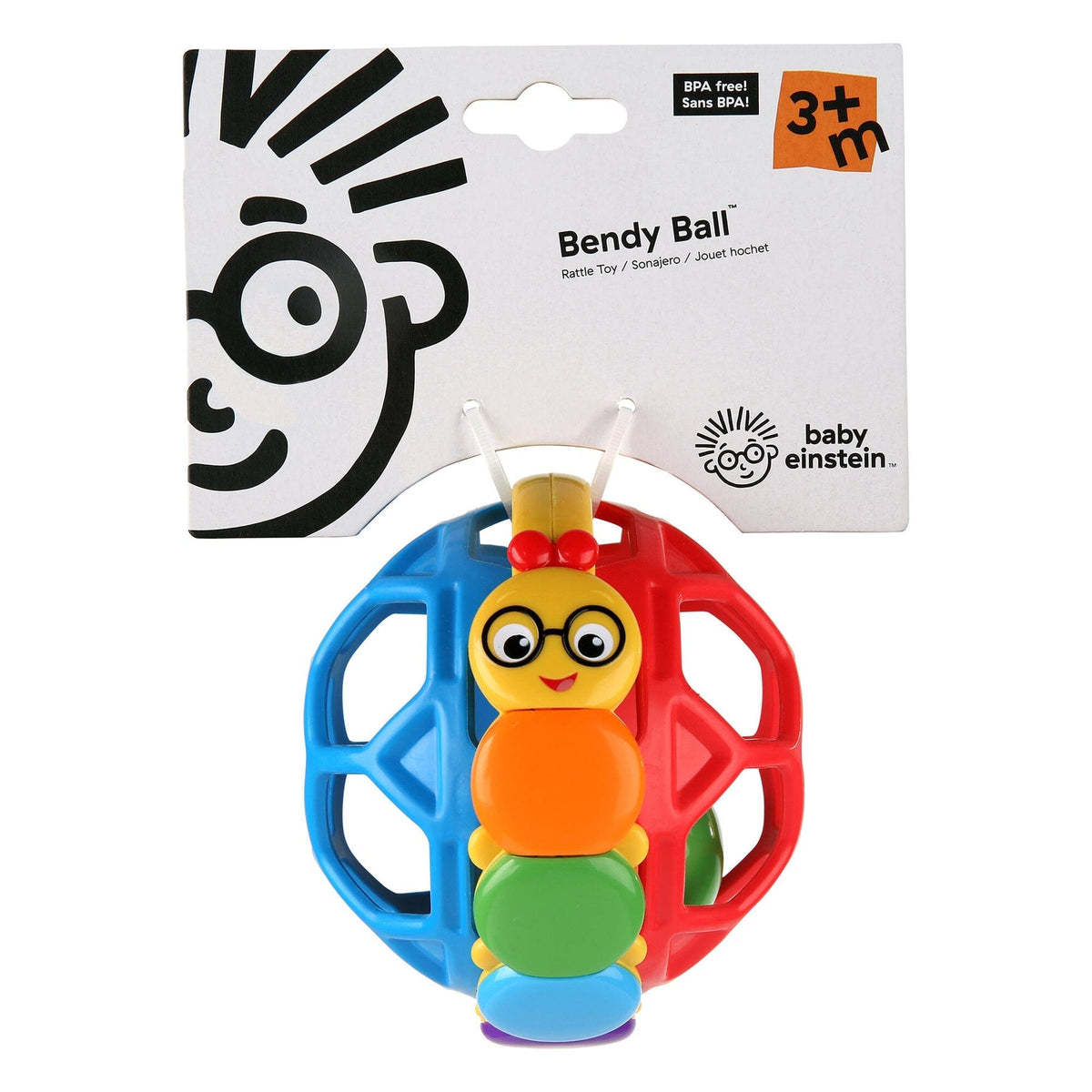 Baby Einstein Bendy Ball Rattle Toy - Ships from Ontario – Jump! The ...