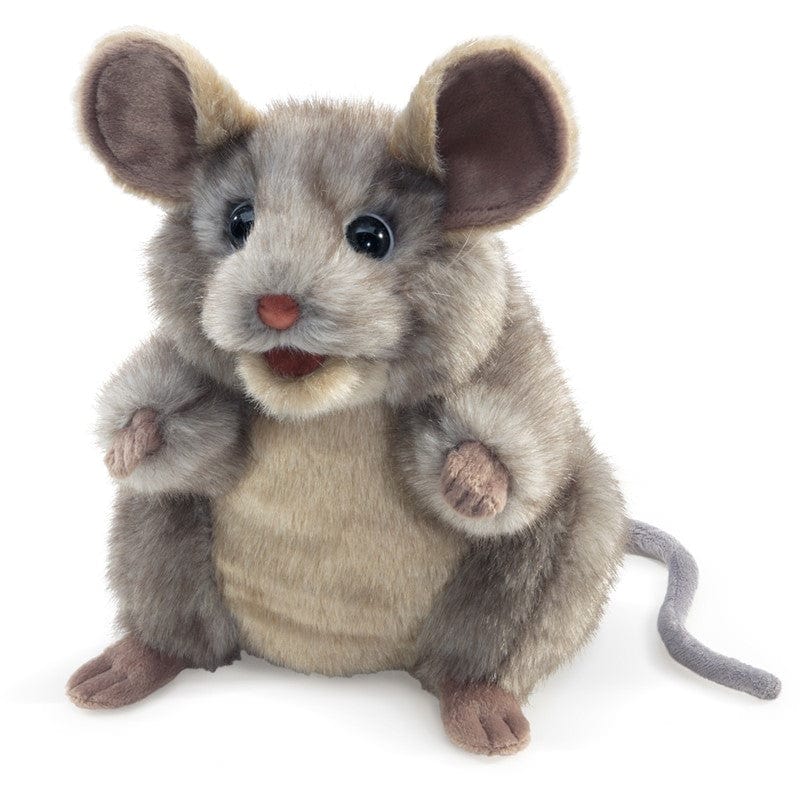 Folkmanis Gray Mouse Puppet - Ships from Ontario – Jump! The BABY Store