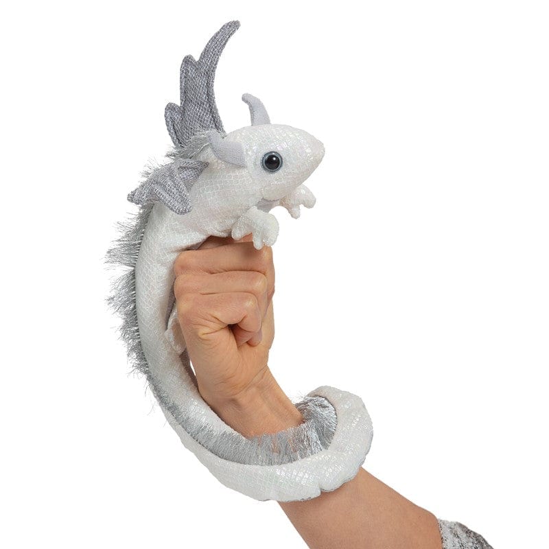 Folkmanis Pearl Dragon Wristlet Puppet - Ships from Ontario – Jump! The ...