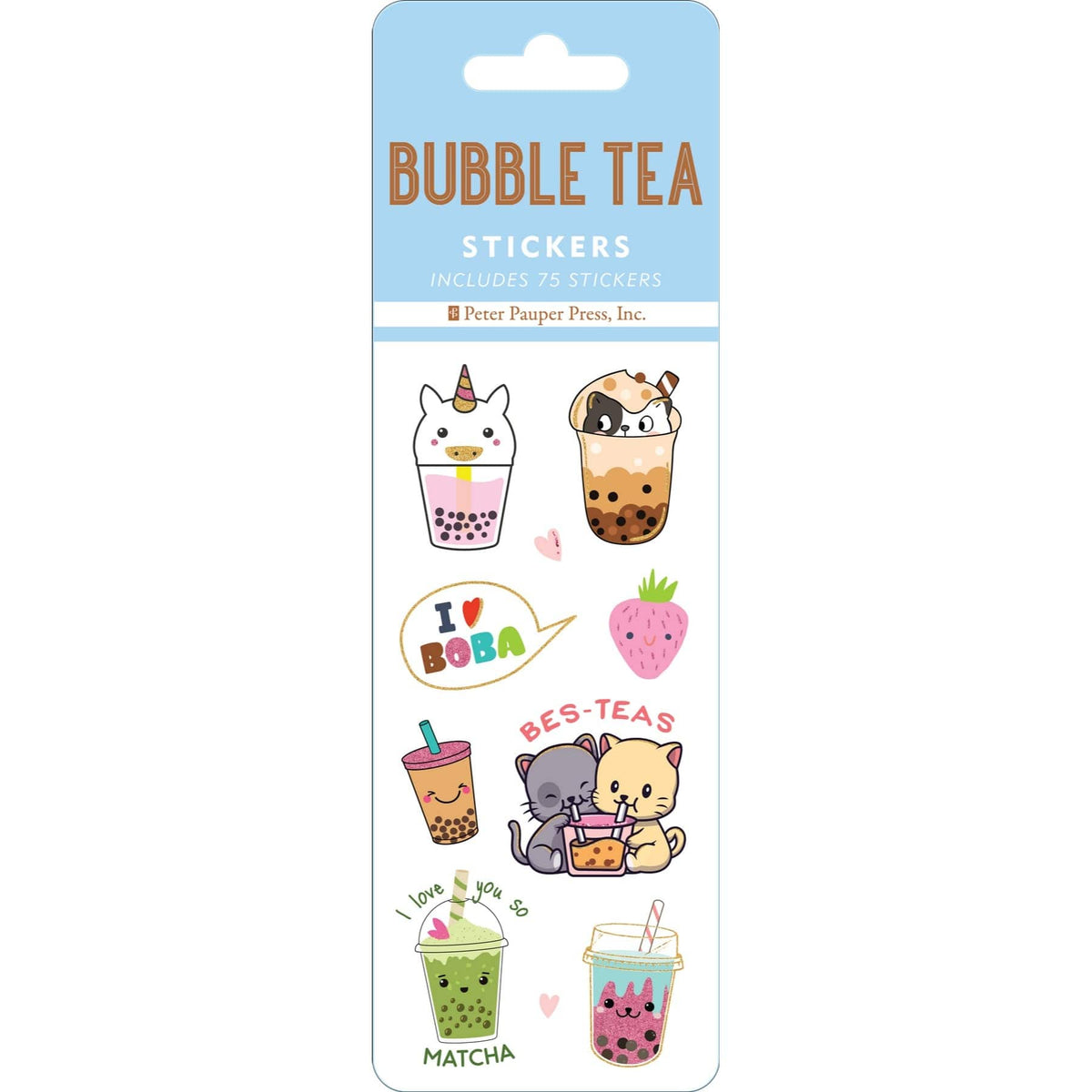 Peter Pauper Press Bubble Tea Sticker Set – Jump! The BABY Store