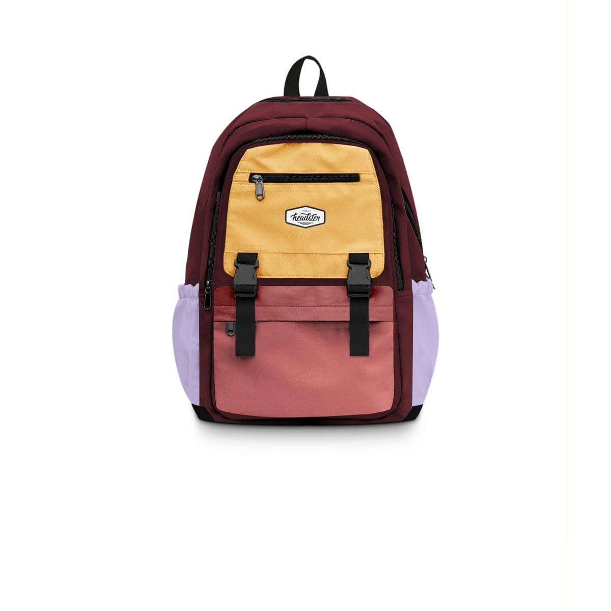 Headster Colorblock Berry Pop Backpack in Rosette - Ships from ON ...
