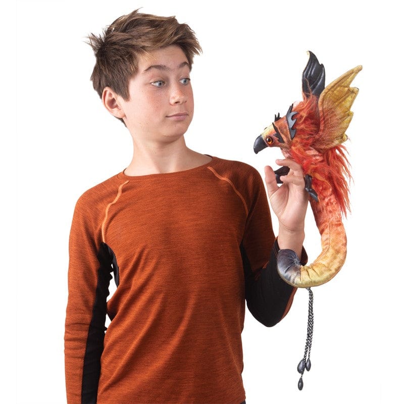 Folkmanis Phoenix Wristlet Finger Puppet - Ships from Ontario – Jump ...