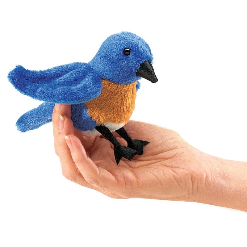 Folkmanis Mini Bluebird Finger Puppet - Ships from Ontario – Jump! The ...