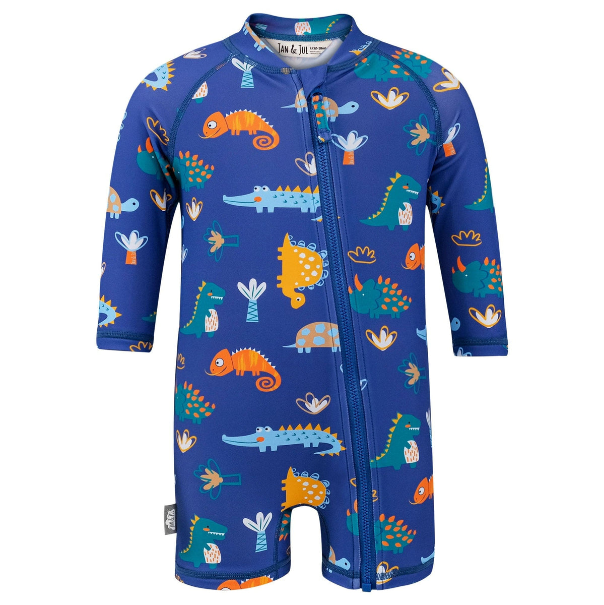 Jan & Jul Kids One Piece UV Sun Suit - Dino Buddies - Ships from ...
