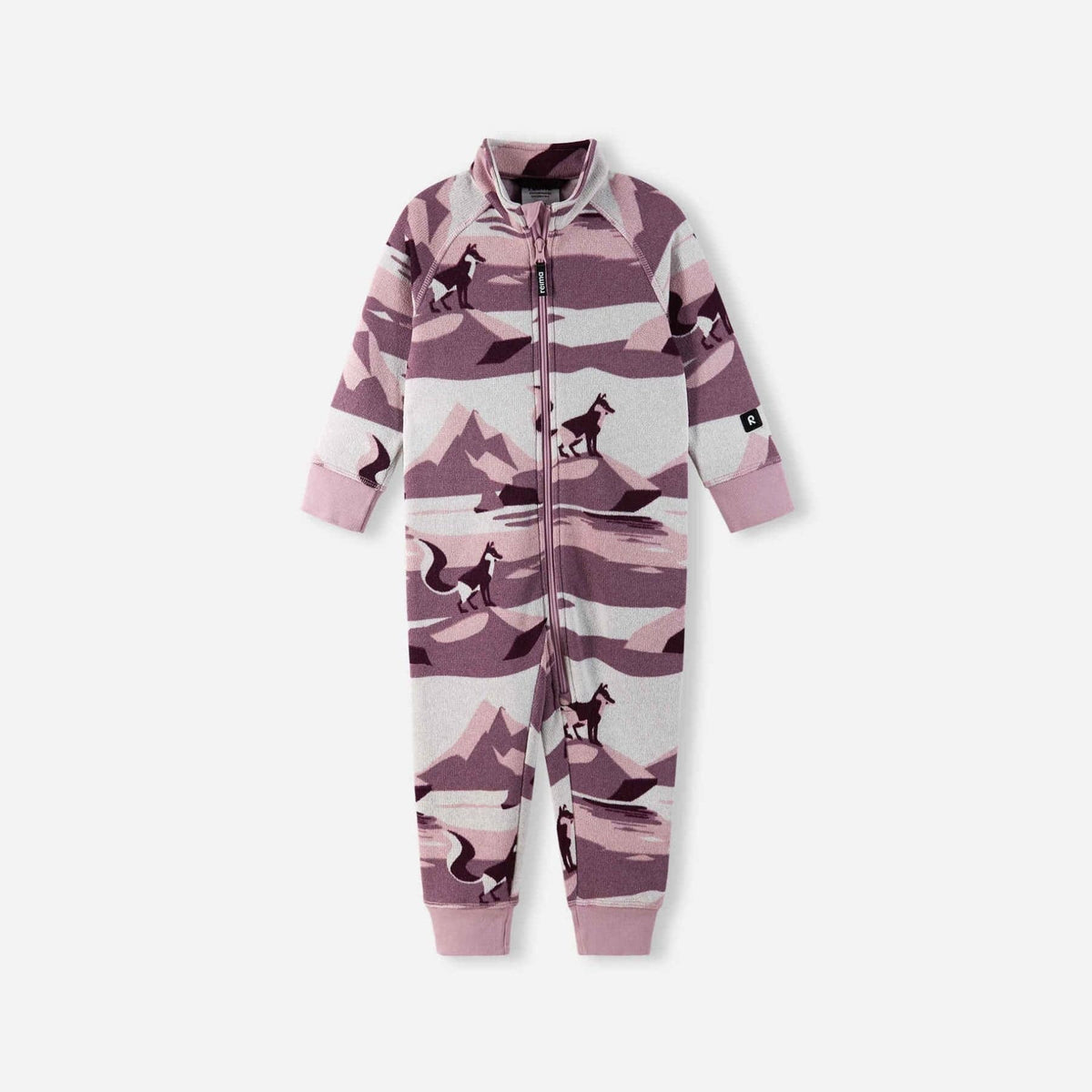 Reima Fleece All-in-one Myytti Overall - Deep Purple - Ships from ...