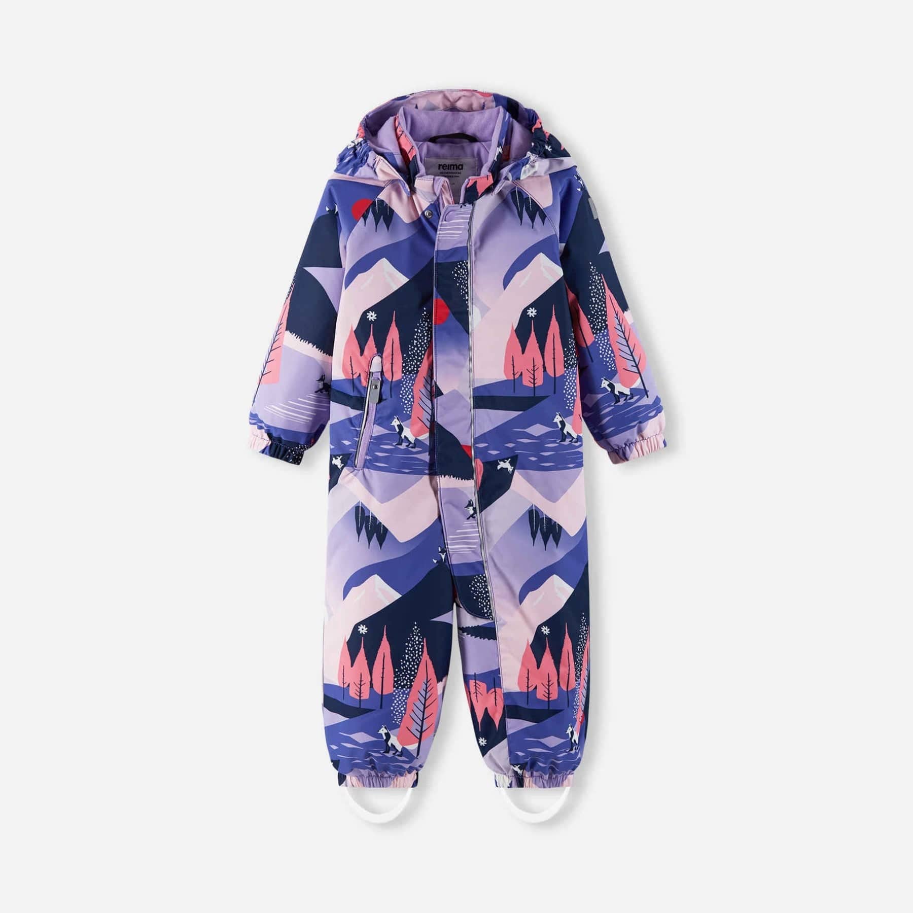 Reima Puhuri One-Piece Snowsuit - Breezy Violet - Ships from Ontario – Jump! The BABY Store