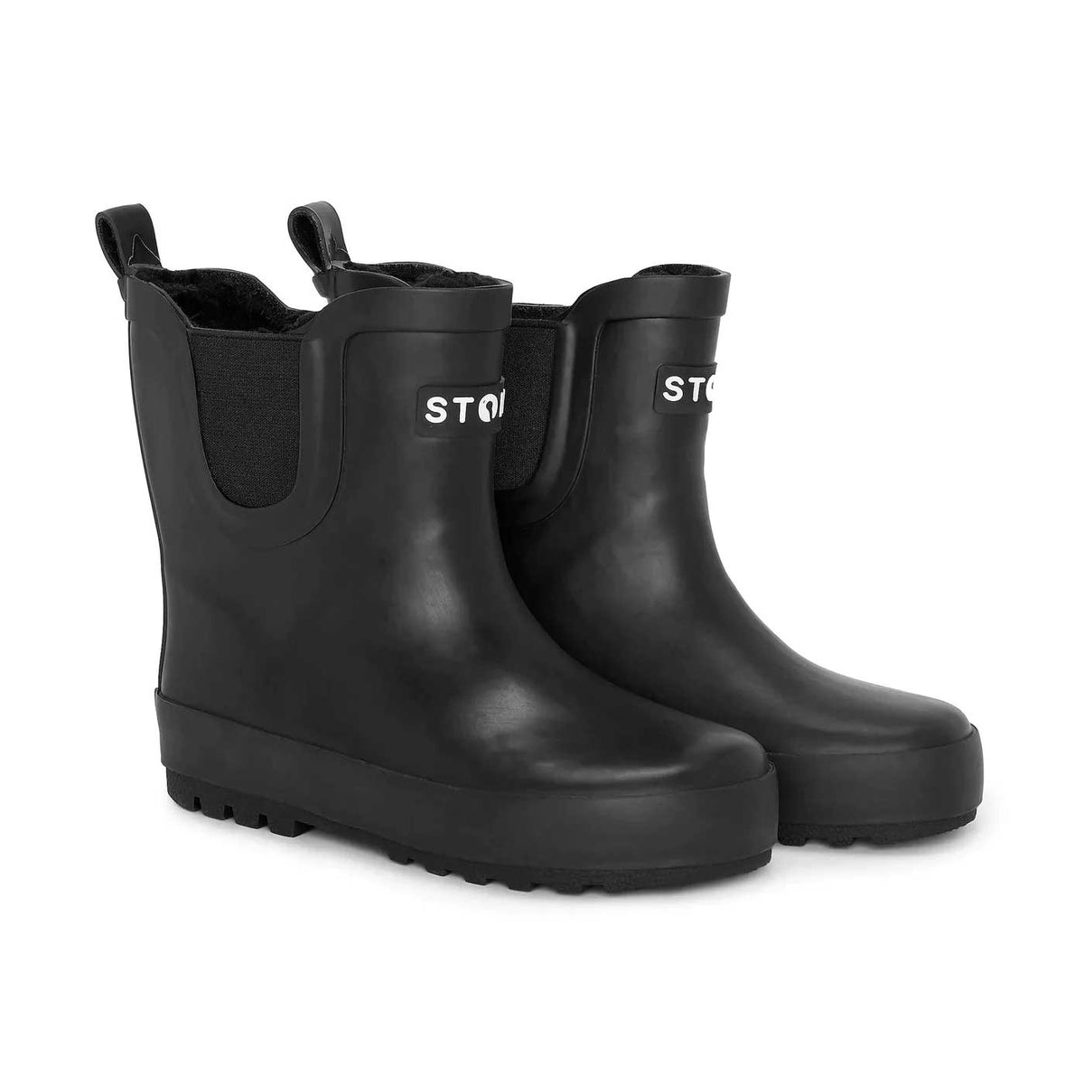 Stonz Urban Flexible Rubber Rain Boots - Black - Ships from Ontario ...