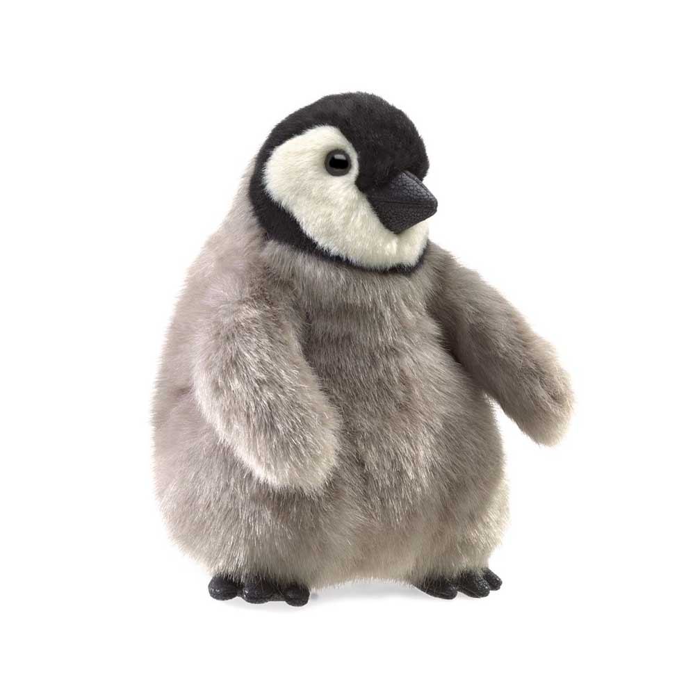 Folkmanis Hand Puppet - Baby Emperor Penguin - Ships from Ontario ...