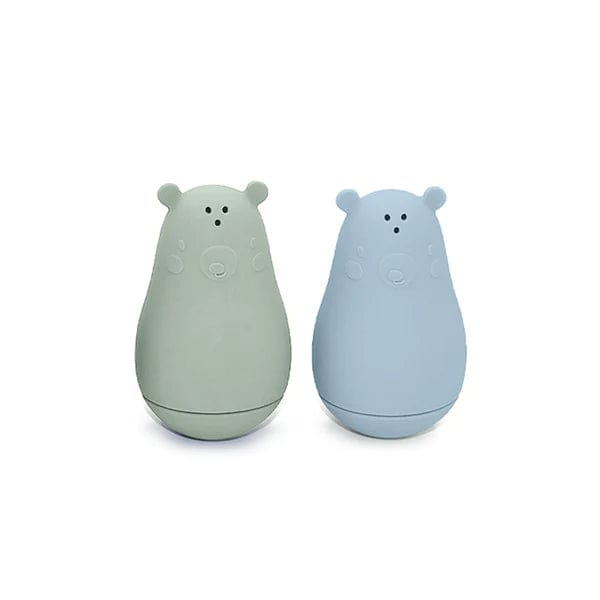 noüka Bear Shaped Bath Toy - Leaf/Lily Blue - Ships from Ontario – Jump ...